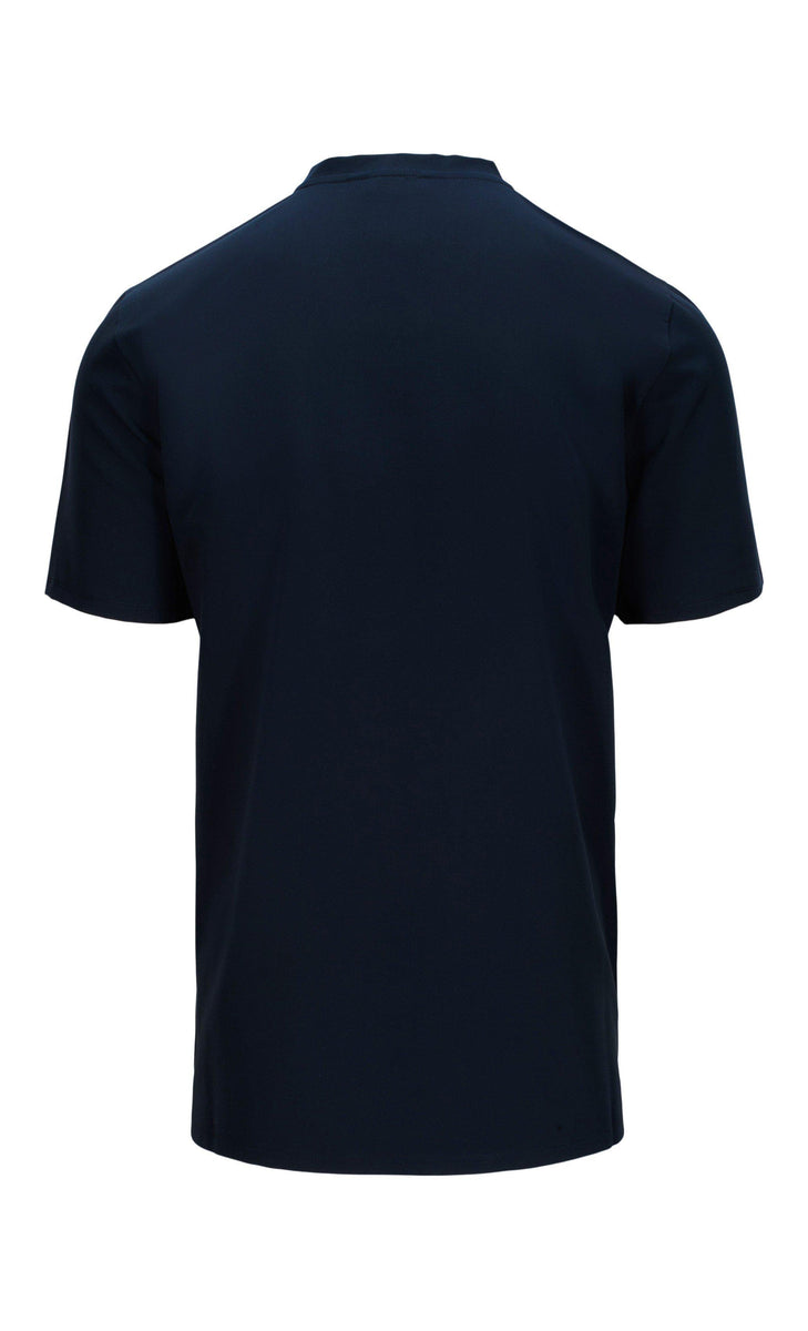WILLIAM UNIFORM TOP Deep Blue – WORKIS